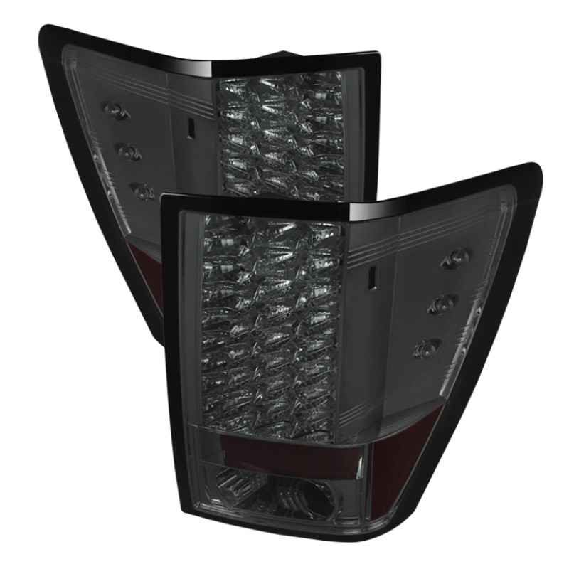Spyder 5070227-SPDR LED Tail Lights (Smoke) | 07-10 Jeep Grand Cherokee ...