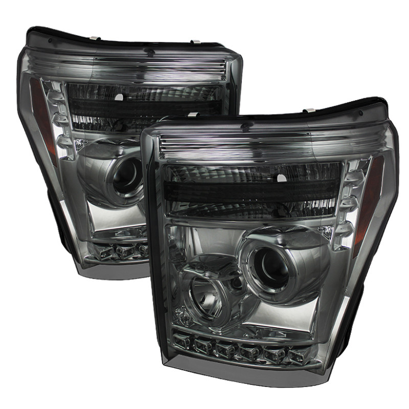 Spyder 5070289-SPDR Signature Series Projector Headlights w/LED Halo ...