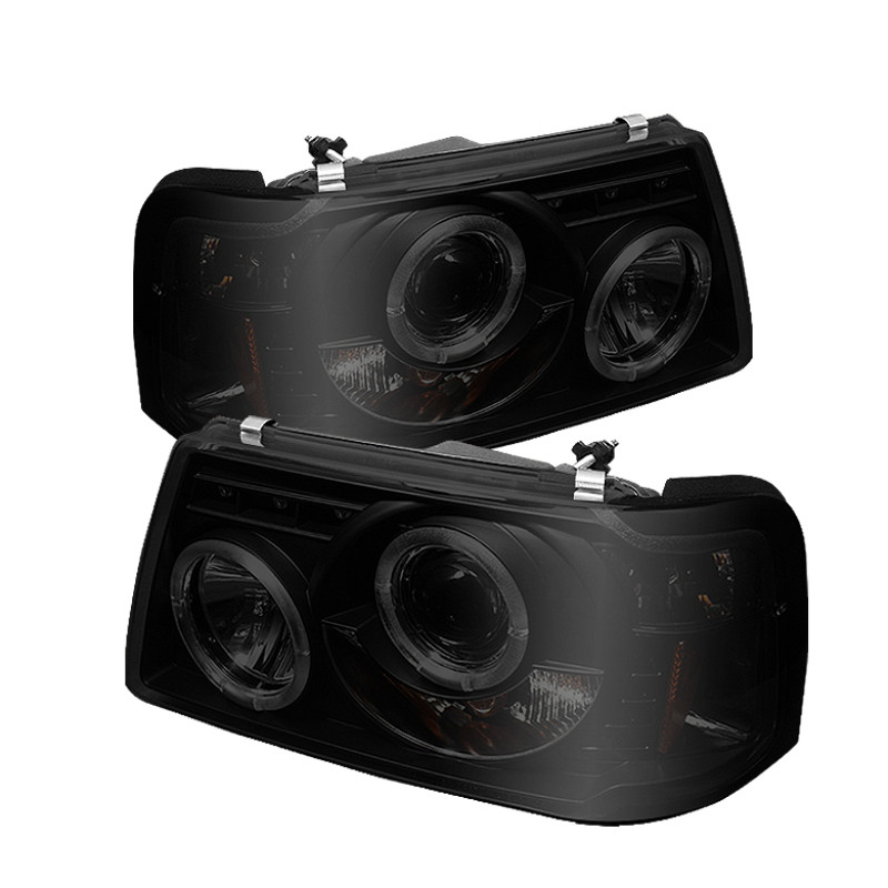 Spyder 5078476-SPDR Signature Series Projector Headlights (Black Smoke ...