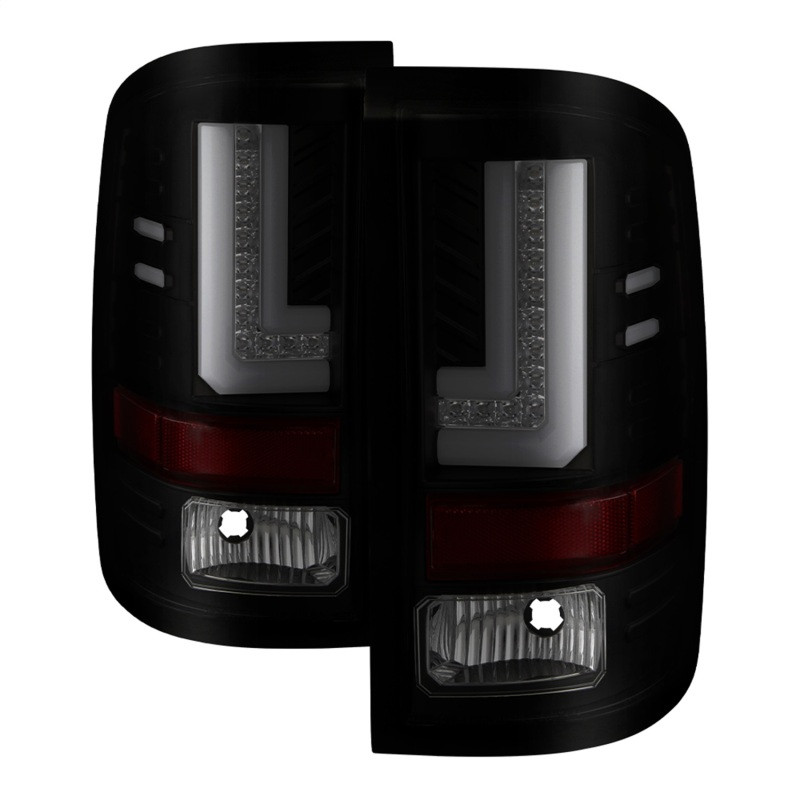 Spyder 5083784-SPDR Light Bar LED Tail Lights (Black Smoke) | 16-18 GMC ...