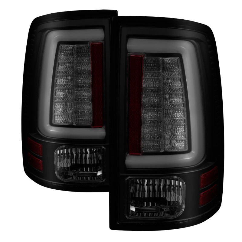 Spyder 5084033-SPDR Light Bar LED Tail Lights (Black Smoke) | 09-18 ...