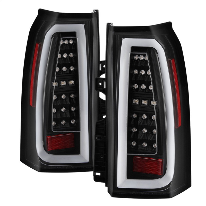 Spyder 5084583-SPDR Light Bar LED Tail Lights (Black) | 15-19 Chevy ...