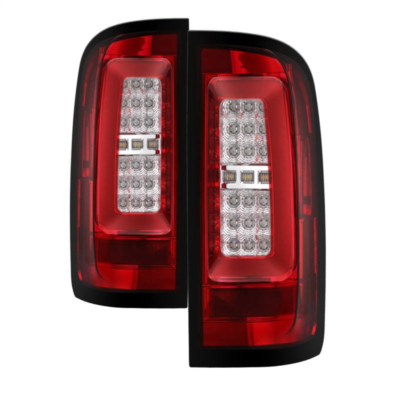Spyder 5085269-SPDR LED Tail Lights (Red Clear) | 15-19 Chevy Colorado ...