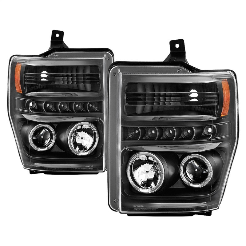 Spyder 5086006-SPDR Signature Series Projector Headlights (All Black ...