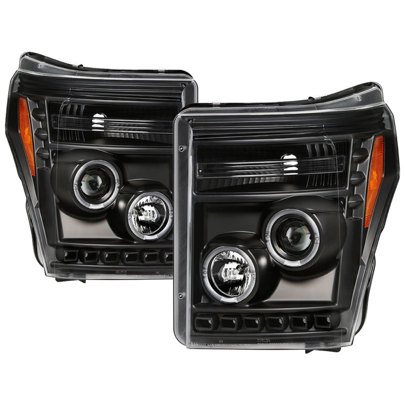 Spyder 5086013-SPDR Signature Series Projector Headlights (All Black ...