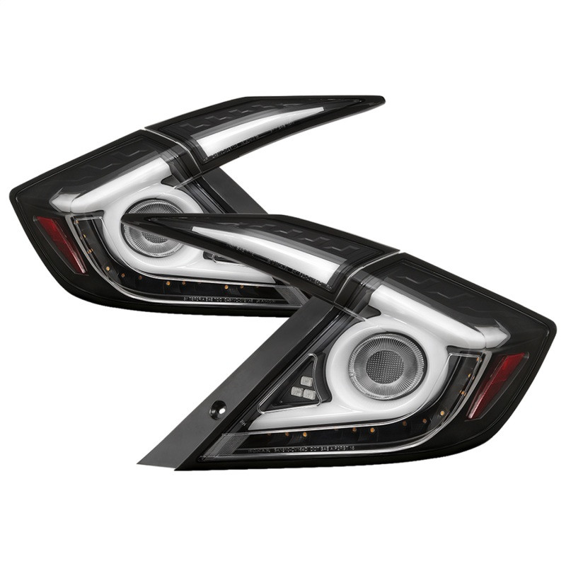 Spyder 5086051-SPDR Light Bar LED Tail Lights (Black) | 16-19 Honda ...