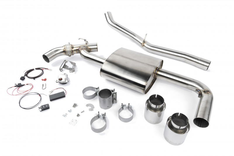 Dinan D660-0084-DINAN Valved Axle-Back Exhaust | Polished Tips | 2.75 ...