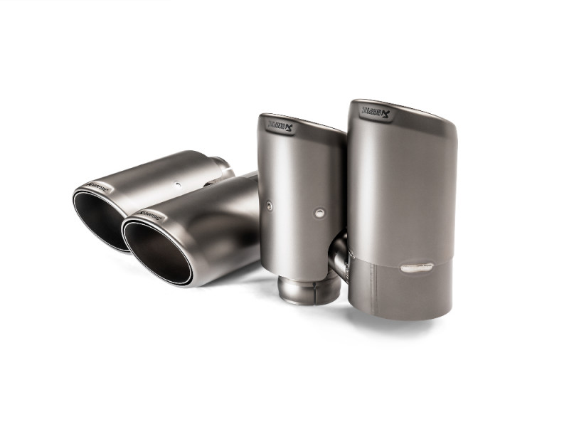 Akrapovic TP-T/S/23-AKRA Tail Pipe Set | OPF/GPF | Titanium (20-22 ...