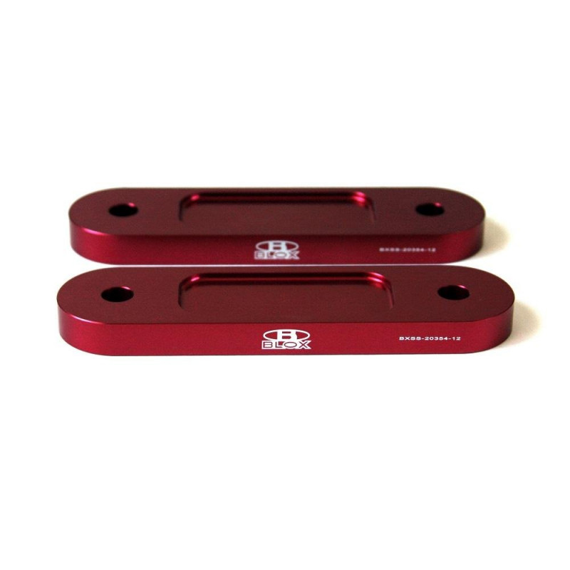 BLOX Racing BXSS-20354-12-RD-BLOX Red Front Bump Steer Kit 12MM | 00-09 ...