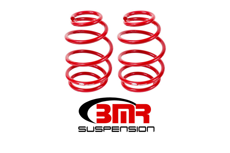 BMR Suspension SP023R-BMR Red Lowering Springs | Front | 1.4 Inch Drop ...