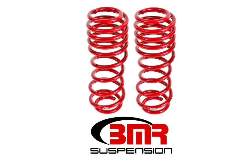 BMR Suspension SP074R-BMR Red Lowering Springs | Rear | Handling ...