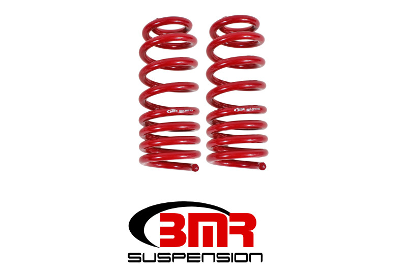 BMR Suspension SP091R-BMR Red Lowering Springs | Front | 1.25 Inch Drop ...
