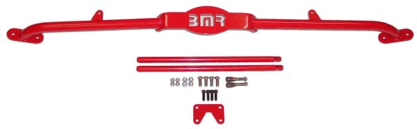 BMR Suspension STB004R-BMR Red Strut Tower Brace | 3 Point Mount | TPI ...