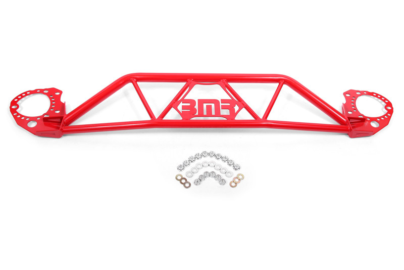 BMR Suspension STB760R-BMR Red Strut Tower Brace | Front | Twin Tube ...