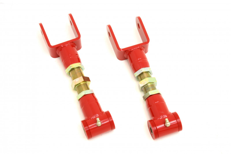 BMR Suspension UTCA014R-BMR Red Upper Control Arms | DOM | On-car ...