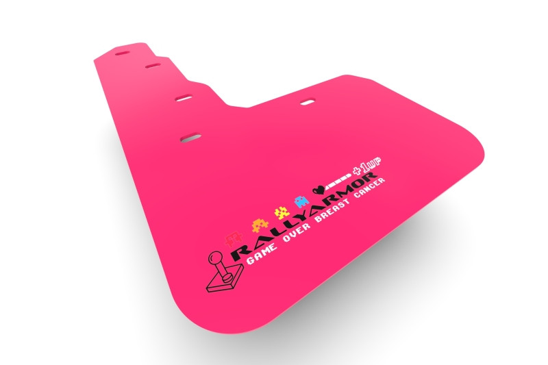 Rally Armor MF92-BCE22-PK/BLK-RAL Pink Mud Flap | Black BCE Logo (22-24 ...
