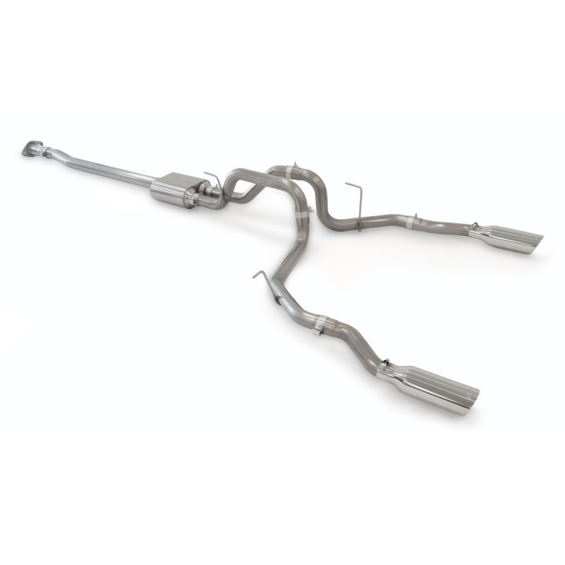 PPE 317030030-HFTD Cat-Back Exhaust System Raw Tubes Pol. Tips ...