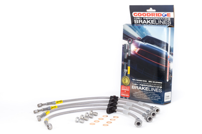 Goodridge 20004-GR G-Stop Brake Line Kits | 98-02 Honda Accord ...