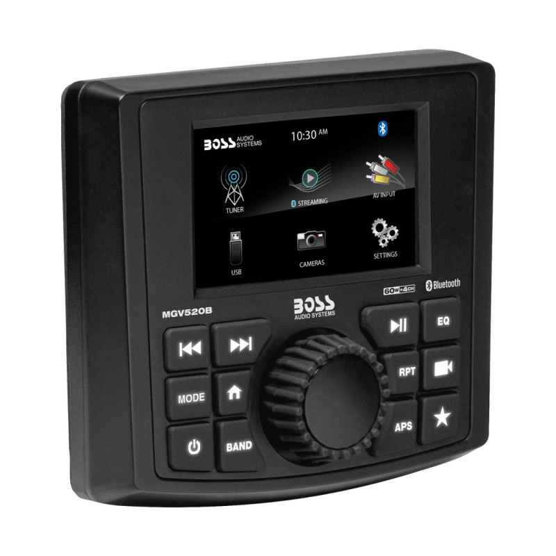 Boss Audio MGV520B-BOSS Systems Gauge-Style Mech-Less Multimedia Player ...