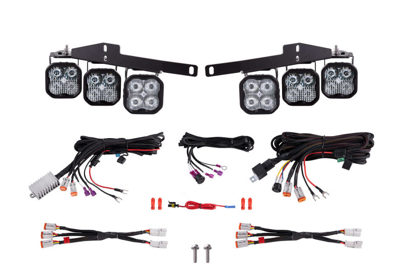 Diode Dynamics DD6364-DIOD SS3 LED White Pro Fog Light Kit | 17-20 Ford ...