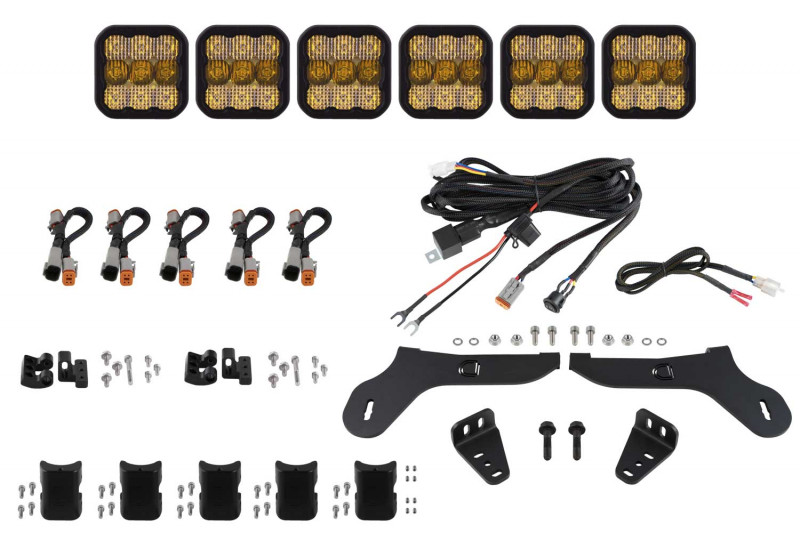 Diode Dynamics DD7336-DIOD SS5 Grille CrossLink Lightbar Kit Sport ...