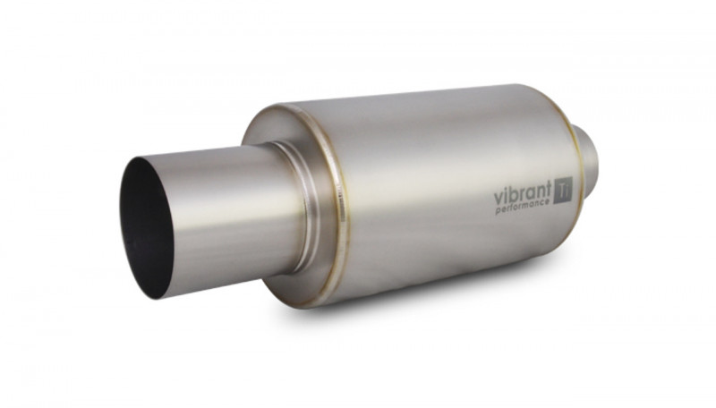 Vibrant Performance 17563-VP Titanium Universal Mufflers w/Exhaust Tip ...