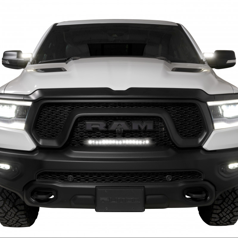 Putco 2203-PUT Custom Grille Mounting Light Brackets (09-23 Dodge/Ram ...