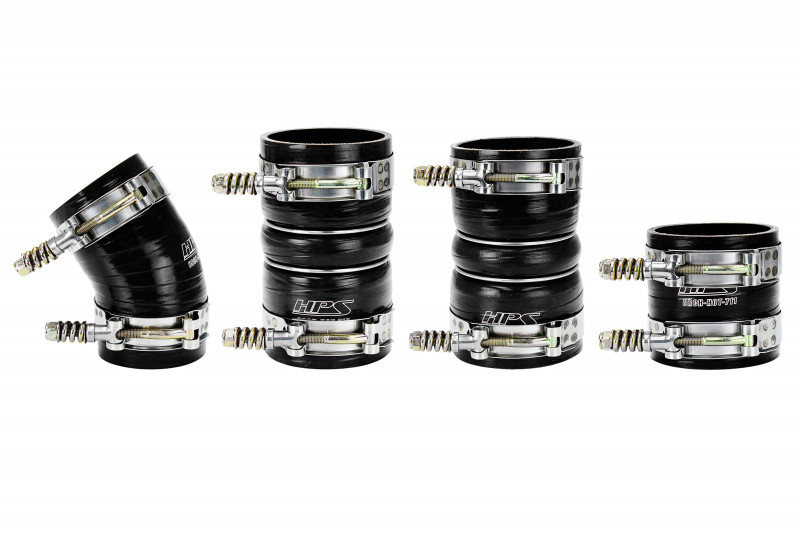 HPS Performance 57-1537-BLK-HPS Black High Temp 4-ply Reinforced ...