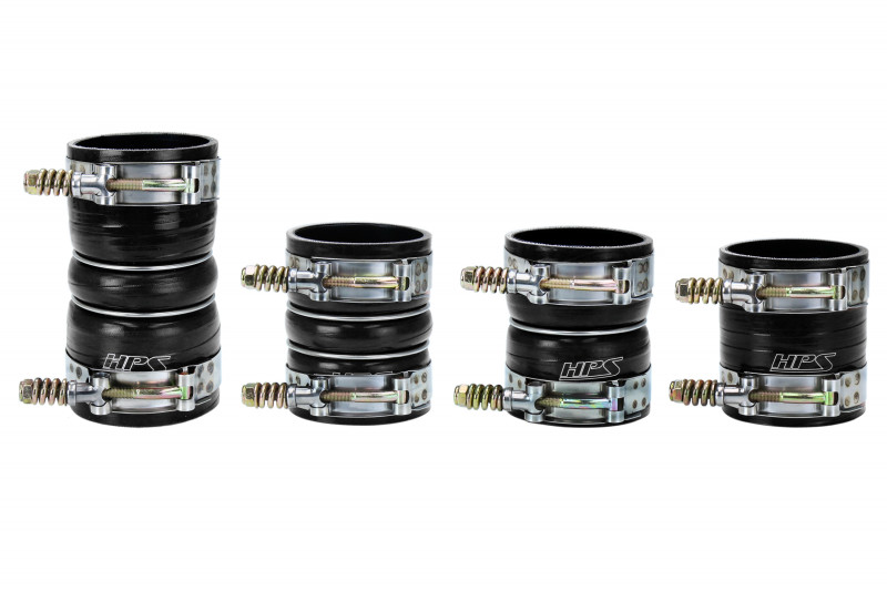 HPS Performance 57-1571-BLK-HPS Black High Temp 4-ply Reinforced ...