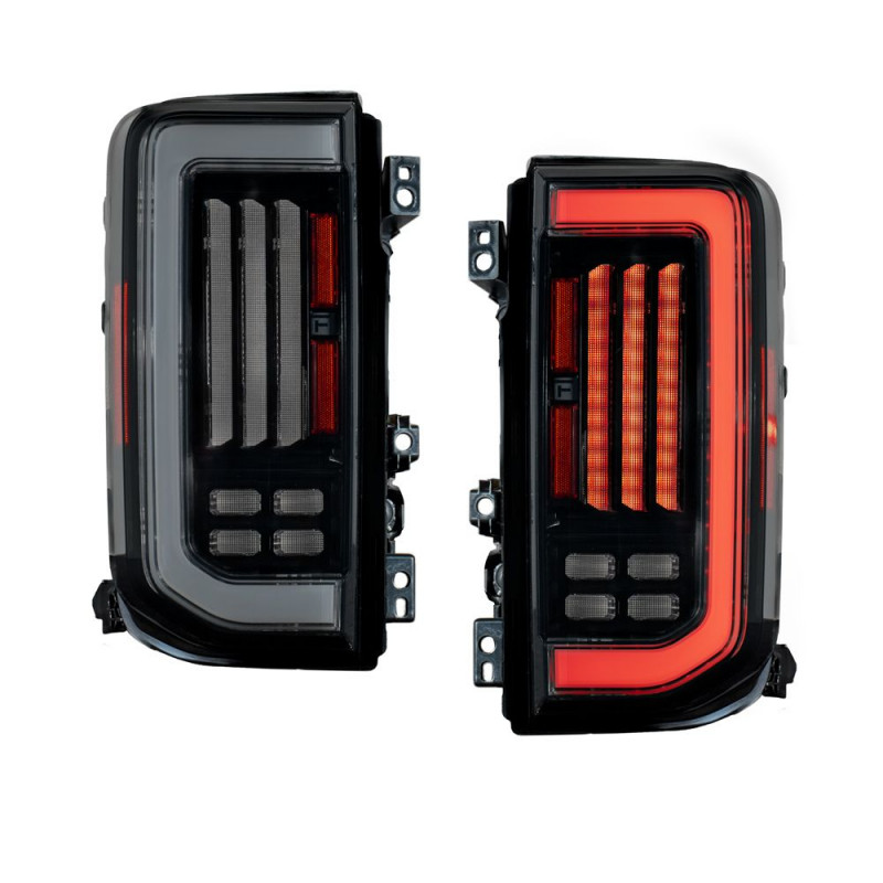 Diode Dynamics FL0086-DIOD LED Tail Lights, Smoked | Pair (21-24 Ford ...