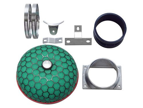 HKS HKS-70019-AM105 Super Power Flow Intake Filter (04-06 Mitsubishi ...