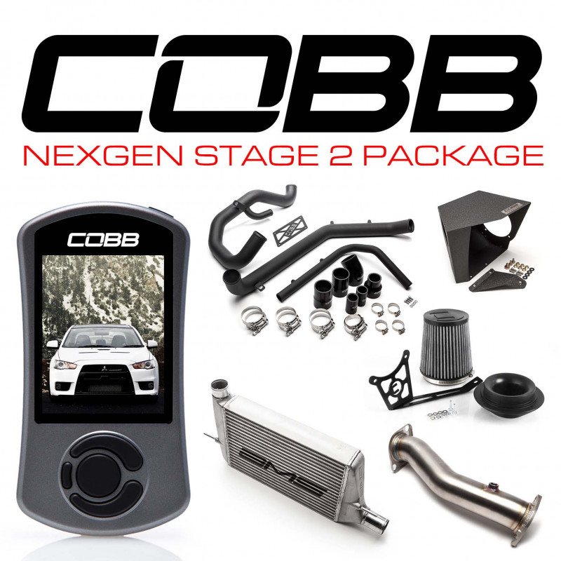 COBB MIT002NG20-COBB NexGen Stage 2 Power Package (08-15 Mitsubishi ...