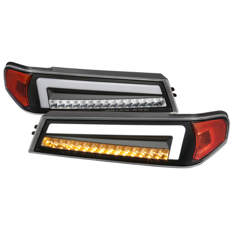 Spec-D Tuning 2LC-COL04JMLED-RS-SPECD LED Bumper Corner Signal Lights ...