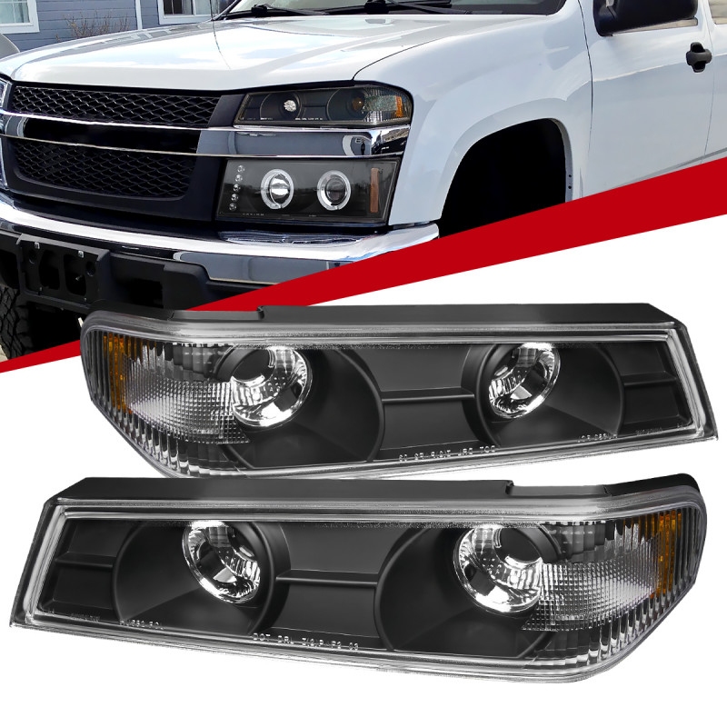 Spec-D Tuning 2LC-COL04JM-TM-SPECD Corner Lights | Matte Black Housing ...