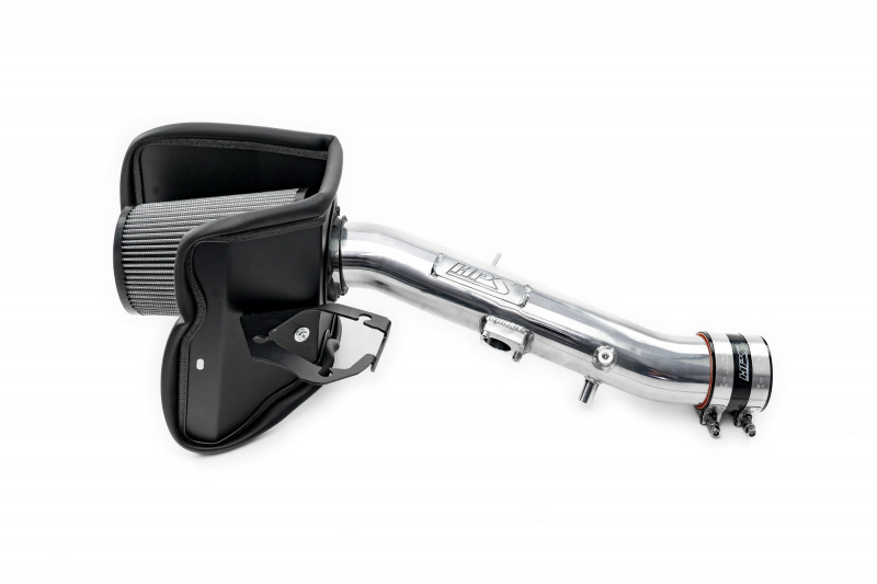 HPS Performance 827-718P-HPS Air Intake Kit | Polished | Custom Offsets