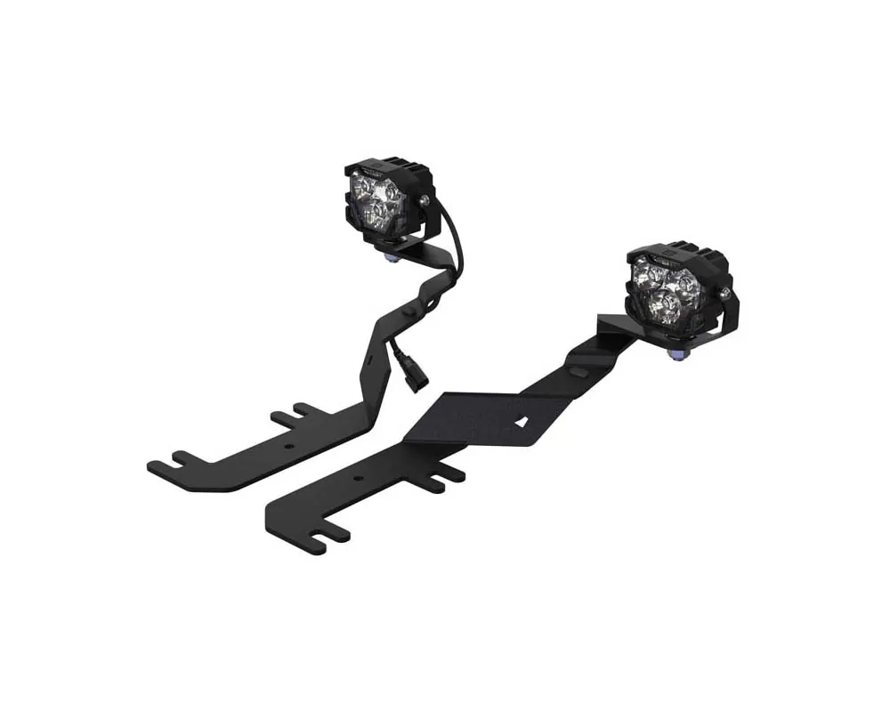 Morimoto 4B-PLR-KIT-1193-MOR 4Banger A-Pillar Kit NCS Yellow Spot Beam ...