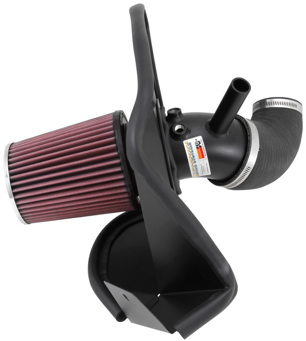 K&N 69-5311TTK-KN Performance Typhoon Air Intake System (Textured Black ...