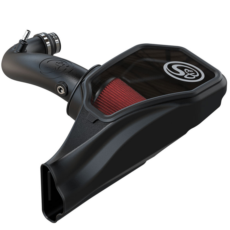 S&B 75-5143-BKJF Cotton Cold Air Intake | 15-23 Ford Mustang Ecoboost ...