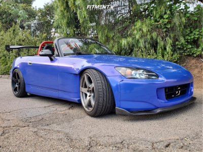 2000 Honda S2000 Base with 17x9 Enkei RPF1 and Federal 255x45 on ...