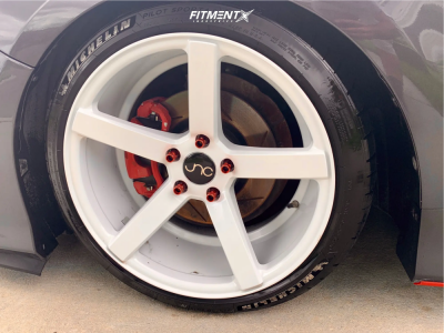 2012 Toyota Camry SE with 18x9 JNC Jnc026 and Michelin 225x45 on ...