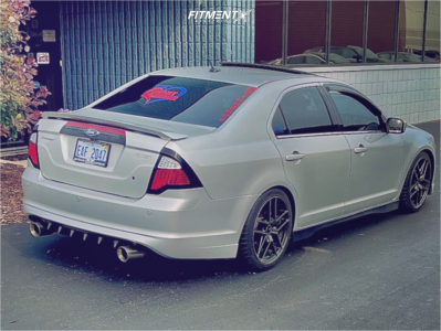 2010 Ford Fusion Sport with 18x9.5 Enkei Ty5 and Michelin 235x40 on ...