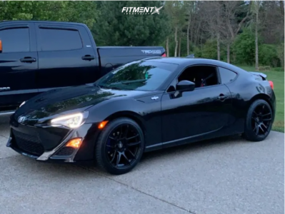 2013 Scion FR-S Base with 18x9.5 ESR Cs8 and Nitto 245x40 on Stock ...