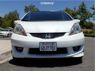 2009 Honda Fit Sport with 15x6.5 Volk Te37 and Federal 205x50 on Stock Suspension | 1730498 ...