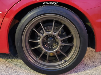 2013 Honda Civic Si with 17x9 Konig Hypergram and Falken 235x40 on ...