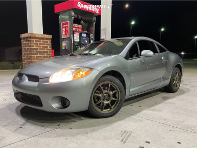 2008 Mitsubishi Eclipse GS with 17x8 Konig Lockout and Achilles 225x50 ...