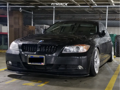 2006 BMW 325i Base with 18x9.5 ESR AP6 and Michelin 225x40 on Coilovers ...