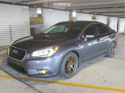 2017 Subaru Legacy 3.6R Limited with 18x8.5 Aodhan Ah-x and Continental ...