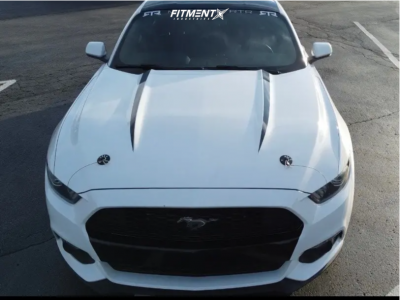 2015 Ford Mustang EcoBoost with 20x8.5 RTX R-Spec Illusion and Vercelli ...