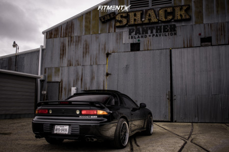 1993 Mitsubishi 3000GT VR-4 with 19x9.5 Option Lab S718 and Michelin ...