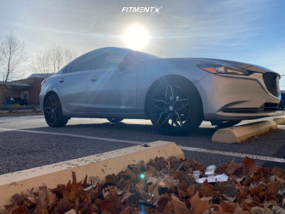2018 Mazda 6 Grand Touring with 20x8.5 Shift Spring and Vercelli 245x35 ...